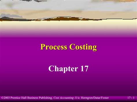 Process Costingppt
