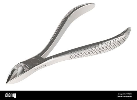 Dental Extracting Forceps 3d Rendering Isolated On White Background