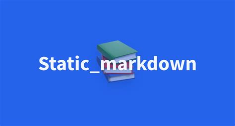Staticmarkdown A Hugging Face Space By Nymbo