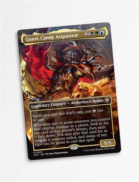 Magic Outlaws Of Thunder Junction Commander Deck Grand Larceny Pokuno