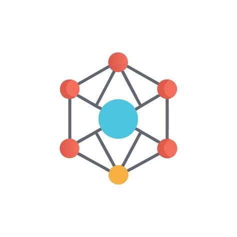 Abstract Network Visualization With Nodes And Connection Lines 65320482