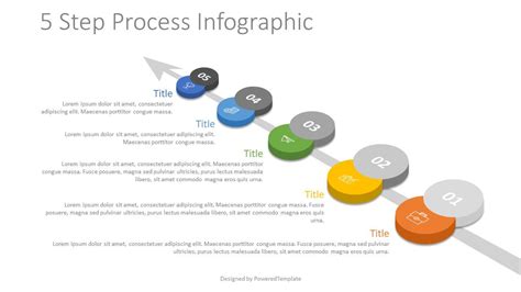 Step Process Roadmap Free Presentation Template For Google Slides And PowerPoint