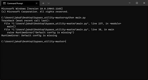 Hi I Have Some Issues When I Use Command Python Main Py I Getting This Issue MTK