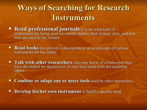 Chapter 9 Methods Of Data Collection