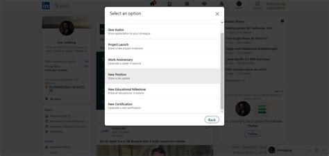 How To Share A New Job On Linkedin