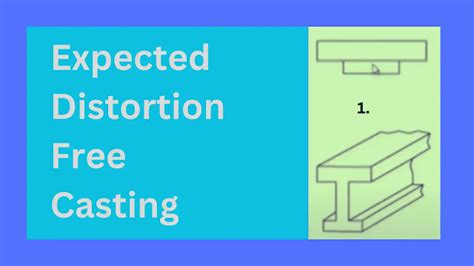 Distortion Allowance In Casting Camber Allowance In Casting