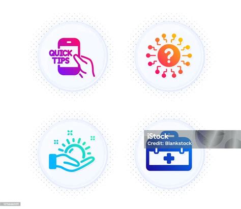 교육 화창한 날씨와 물음표 아이콘 세트 응급 처치 표지판 빠른 팁 태양을 잡고 퀴즈 채팅 벡터 계절에 대한 스톡 벡터 아트 및 기타 이미지 Istock