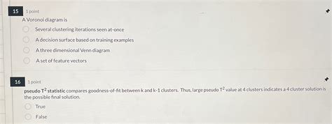 Solved 151 ﻿pointa Voronoi Diagram Isseveral Clustering
