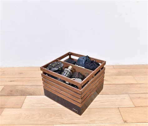 Inout （イナウト） Stack Box High Walnut