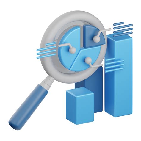 3d Rendering Analytics Isolated Useful For Business Analysis Money