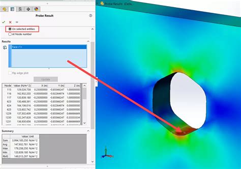 how to use the solidworks simulation probe tool goengineer
