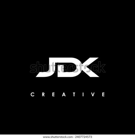 Jdk Letter Initial Logo Design Template Stock Vector Royalty Free 2407724573 Shutterstock
