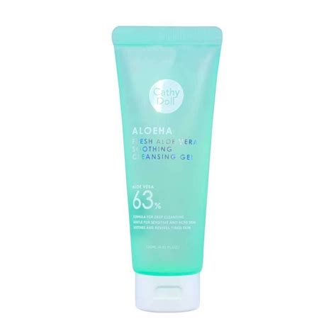Тайский успокаивающий гель для умывания с алоэ вера Cathy Doll Aloe Ha ...