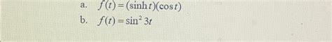 solved use the table of laplace transform and 1st shifting
