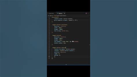 make toggle button by html and css htmlcss html5 cssanimation