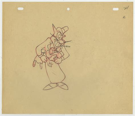 Mighty Mouse Production Drawing Id Janmighty18037 Van Eaton Galleries