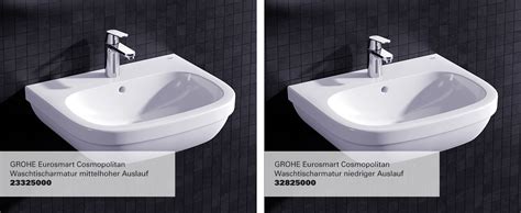 Grohe Eurosmart Cosmopolitan Badarmaturen - Einhand-Waschtischbatterie ...