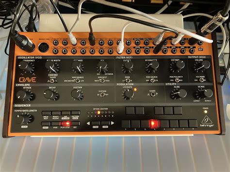Just Got My First Analog Synthesizer Having A Lot Of Fun So Far Photo