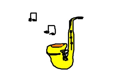Saxofone Desenho De Meonne Gartic