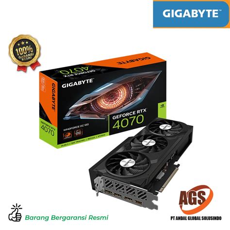 Jual Gigabyte Geforce Rtx Windforce Oc G Gb Gddr X Gv N Wf Oc Gd Vga Nvidia
