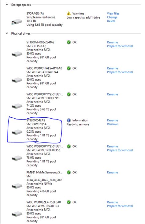 windows storage spaces r datahoarder