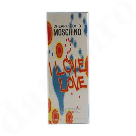 Moschino I Love Love Eau De Toilette pour femme 50 ml vapo