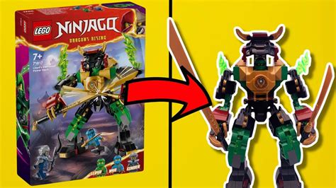 Lego Ninjago Dragons Rising Lloyds Elemental Power Mech Review71817