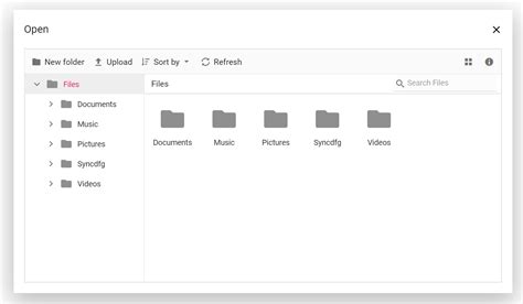 Nested Items In Aspnet Core File Manager Control Syncfusion