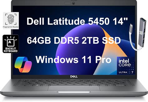 Dell Latitude AI Laptop Empresarial FHD Intel Core Ultra U GB DDR