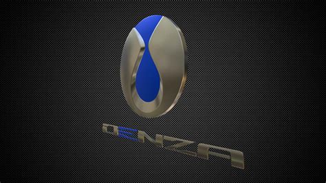 Denza Logo 3d Model By 3dlogoman