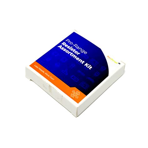 Buy Pro Range Resistor Assortment Kit 250 Pcs