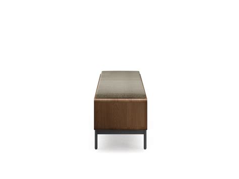 Linq 9101 Storage Bench Fabric Cushion Bdi Furniture