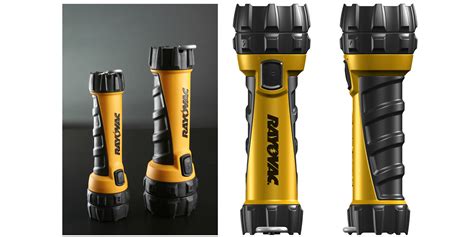 Yellow Industrial Flashlights Rayovac Beyond Design