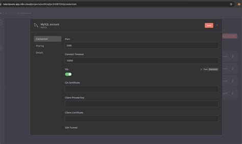 Create Aws Rds Mysql Connection With Ssl Pem Cert Without Private Key Ip Whitelisting