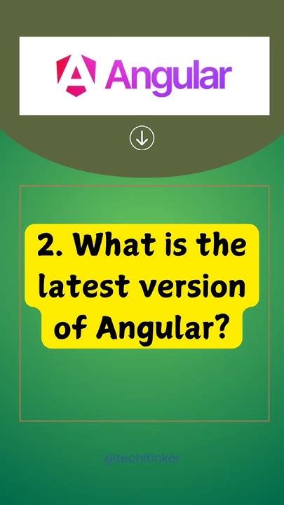 2what Is The Latest Version Of Angular Shorts Angular Ytshorts Interview Typescript Youtube