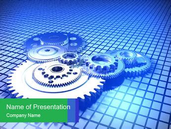 How Mechanisms Work Understanding The Functioning Of Machines PowerPoint Template Backgrounds