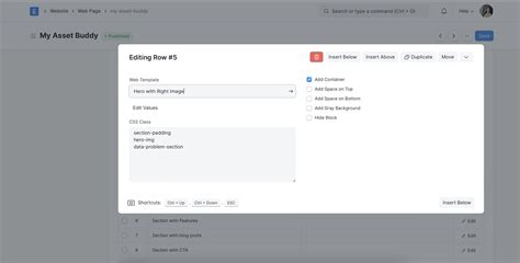 Css Class Field Not Work In Page Builder Website Frappe Forum