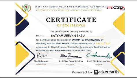 Jeevan Satyam On Linkedin Connections Coding Hackerearth
