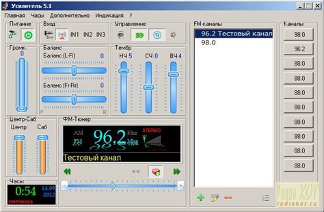 РадиоКот 51 канальный темброблок на Pt2323 Pt2322 Fm