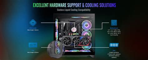 Thermaltake Cte E600 Mx Black Mid Tower E Atx Case With Centralized Thermal Efficiency Design