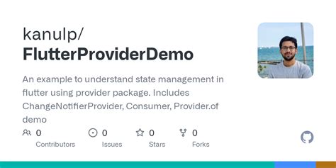 Github Kanulp Flutterproviderdemo An Example To Understand State Management In Flutter Using