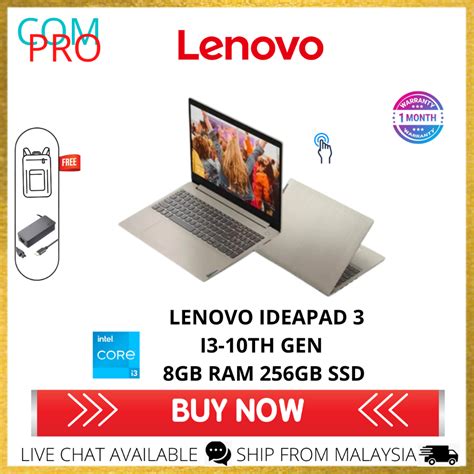 Clearance Stock Lenovo Ideapad Used Shopee Malaysia