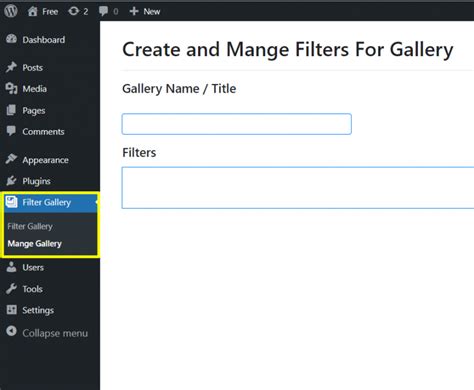 How To Make A Filterable Gallery In Wordpress