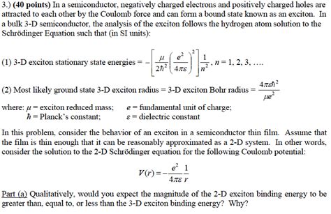 Exciton Binding Energy Equation Tessshebaylo