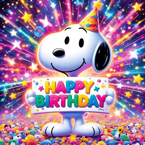 Pin By Pat Ramos On Snoopy Wallpaper In 2025 Happy Birthday Snoopy Images Snoopy Birthday