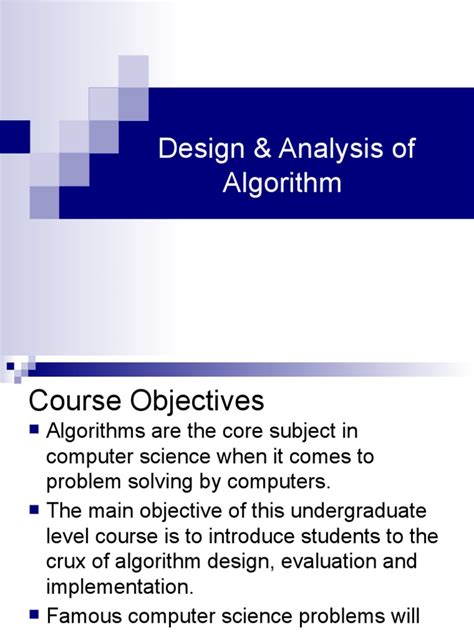 design and analysis of algorithm descargar gratis pdf algorithms