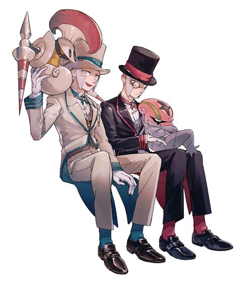 Ingo Emmet Escavalier Accelgor Emmet And 1 More Pokemon And 1 More Drawn By Akamtvahosi