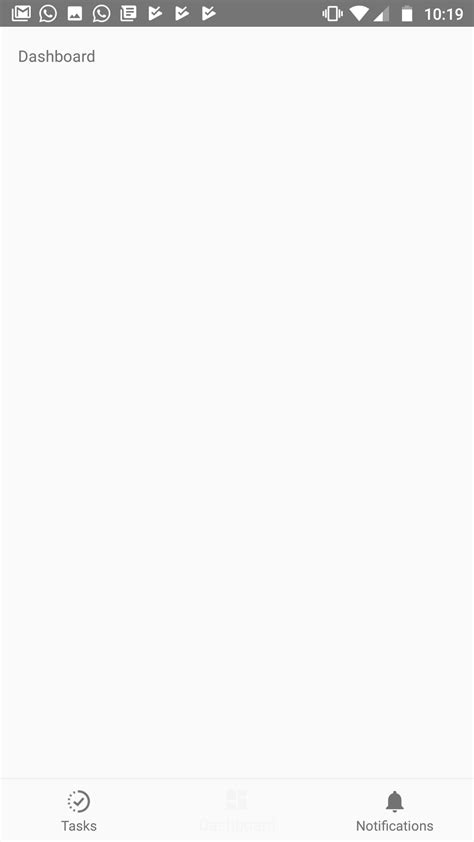 Android Selected Item On Bottomnavigationview Is Not Visible Stack