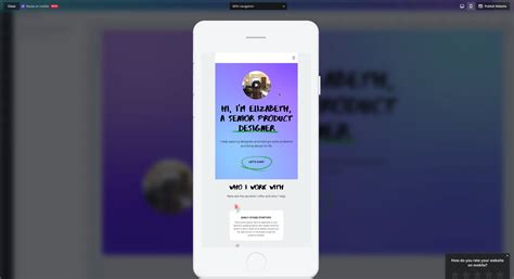 how to use canva to build a responsive website for free