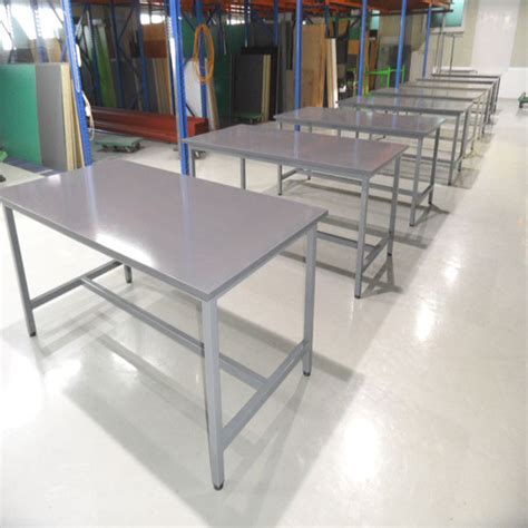 1800x900mm작업테이블 그레이색상 주문제작 대원가구